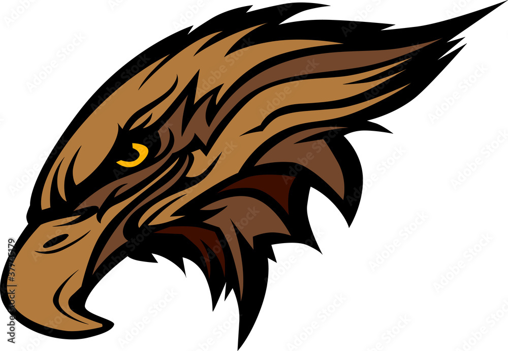 Hawk Mascot Vector