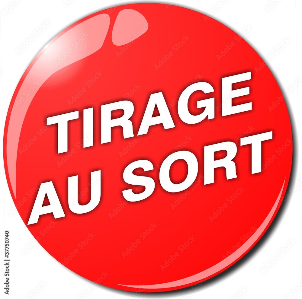 Vecteur Stock bouton tirage au sort | Adobe Stock