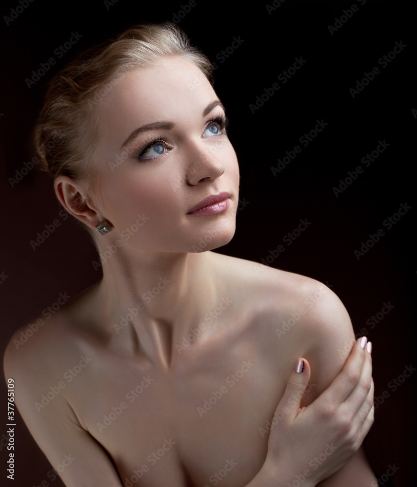Amazing nude woman studio portrait Stock Photo | Adobe Stock Amazing nude woman studio portrait Stock Photo | Adobe Stock
