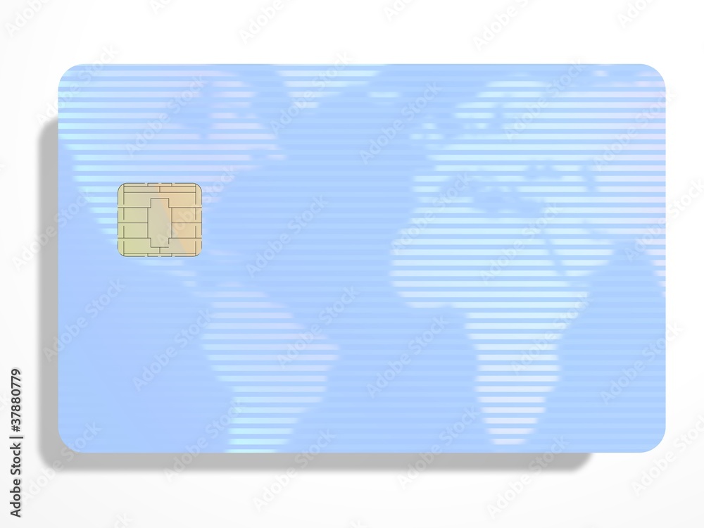 carte à puce Stock Illustration | Adobe Stock