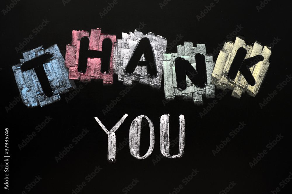 Thank you Stock Photo | Adobe Stock