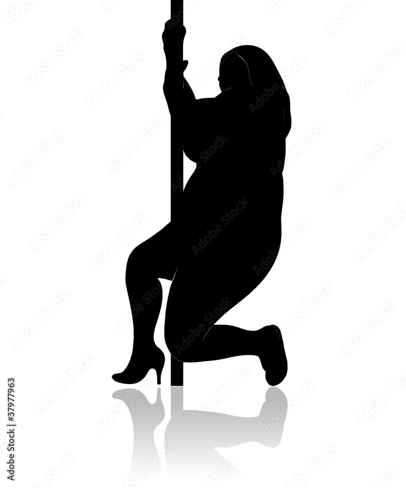 Pole Dance Stock Illustration Adobe Stock