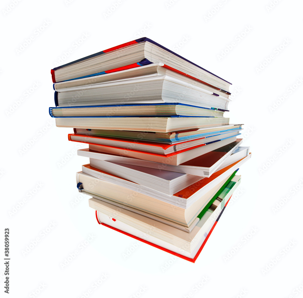 Bücherstapel Stock-Foto | Adobe Stock