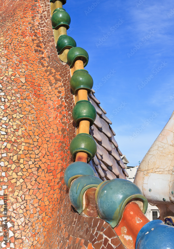 Gaudi Tiles Stock Photo | Adobe Stock