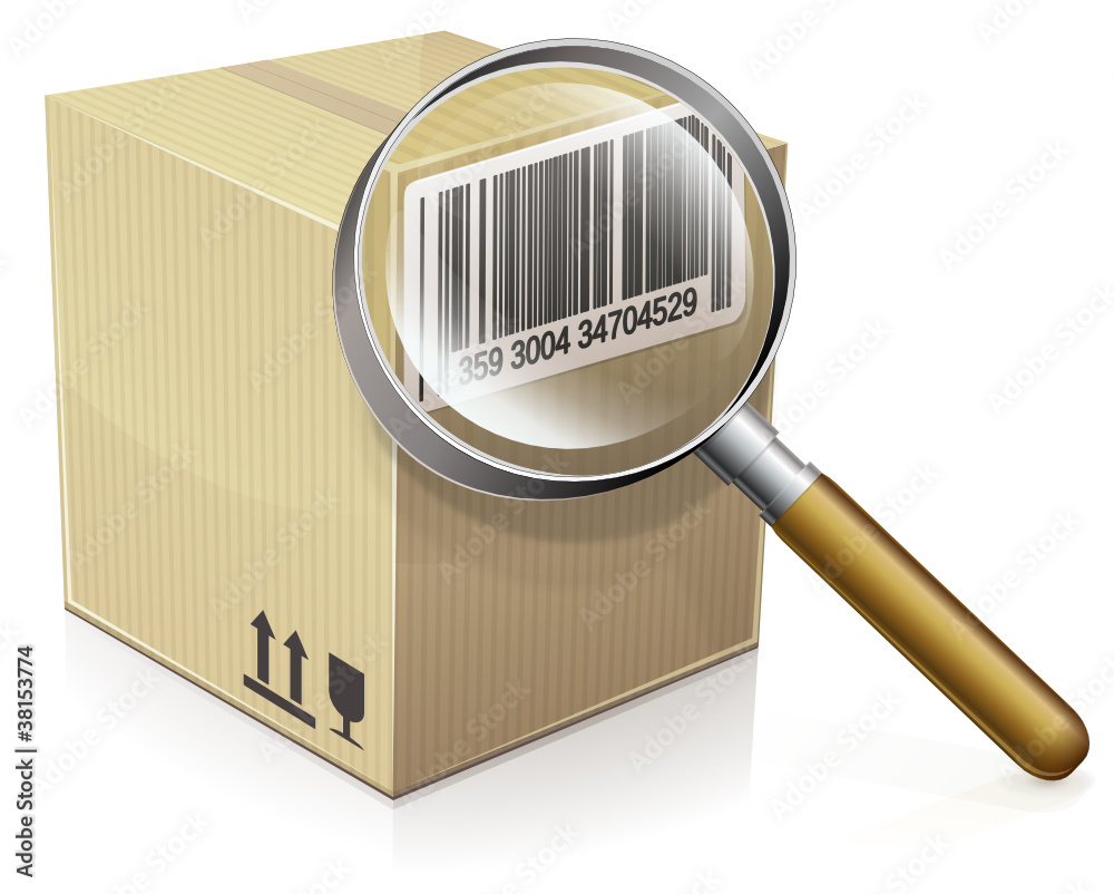 Suivi de colis vector de Stock | Adobe Stock