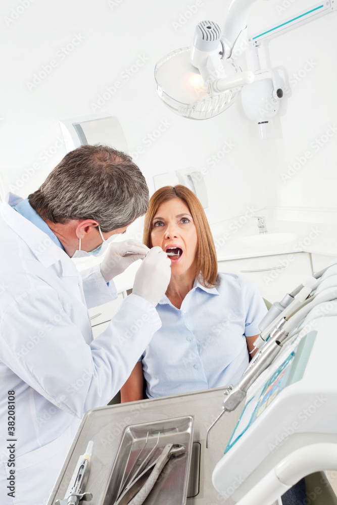 Vorsorgeuntersuchung beim Zahnarzt Stock Photo | Adobe Stock