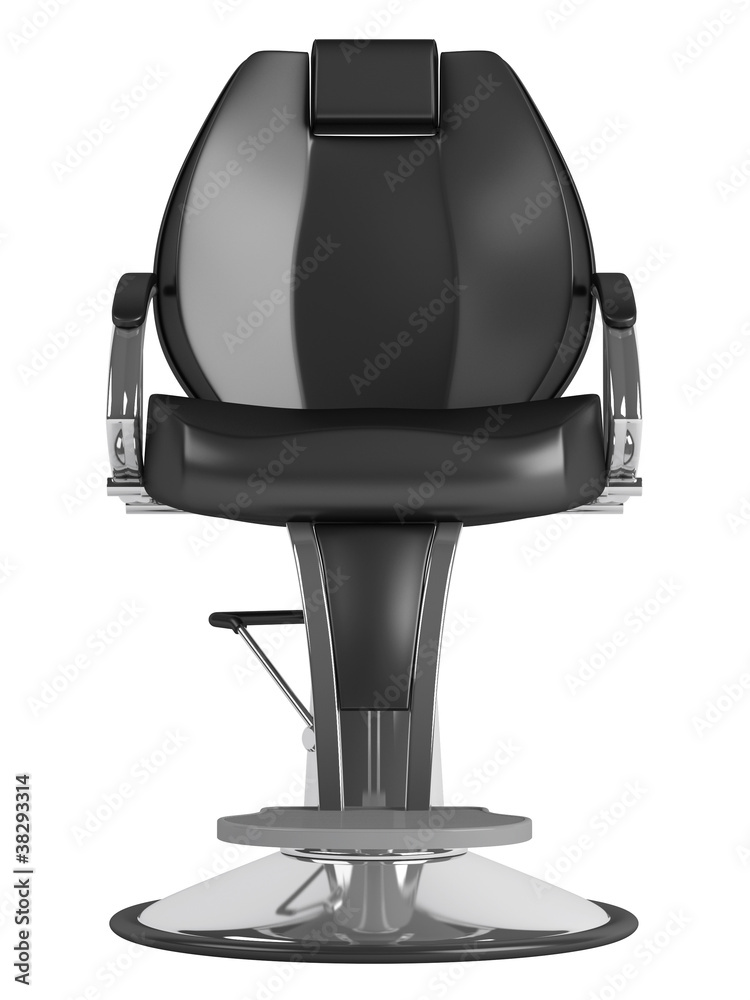 Black hairdressing salon chair Stock Illustration | Adobe Stock