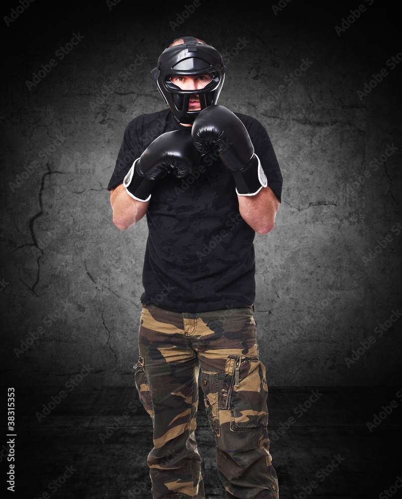krav maga fighter Stock Photo | Adobe Stock