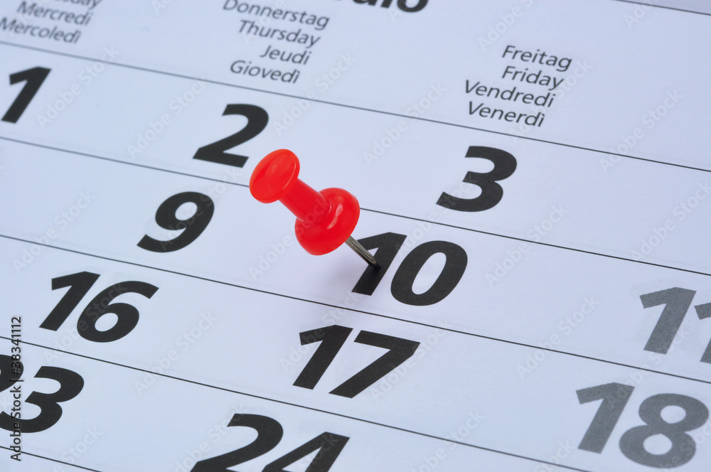Stichtag Stock-Foto | Adobe Stock