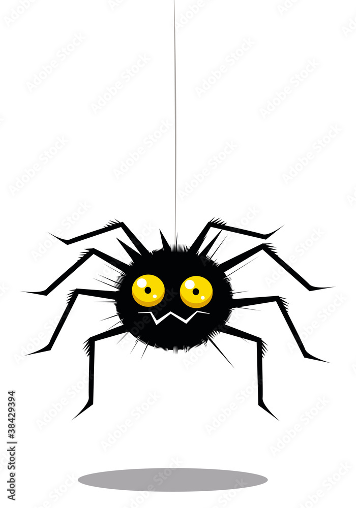 Silly Spider Clip Art