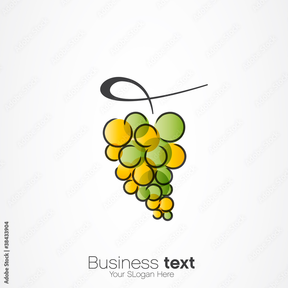 logo raisin Stock Vector | Adobe Stock