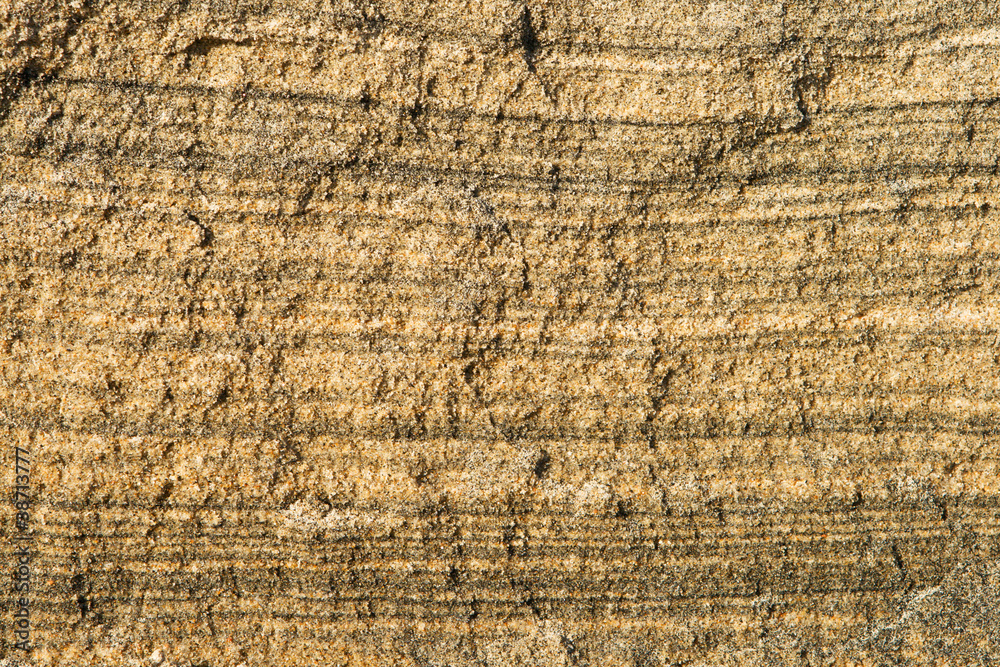 Structure of layers in sand Stock-Foto | Adobe Stock