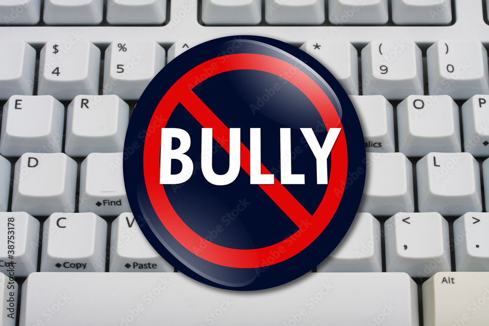 Stop internet bullying Stock Illustration | Adobe Stock