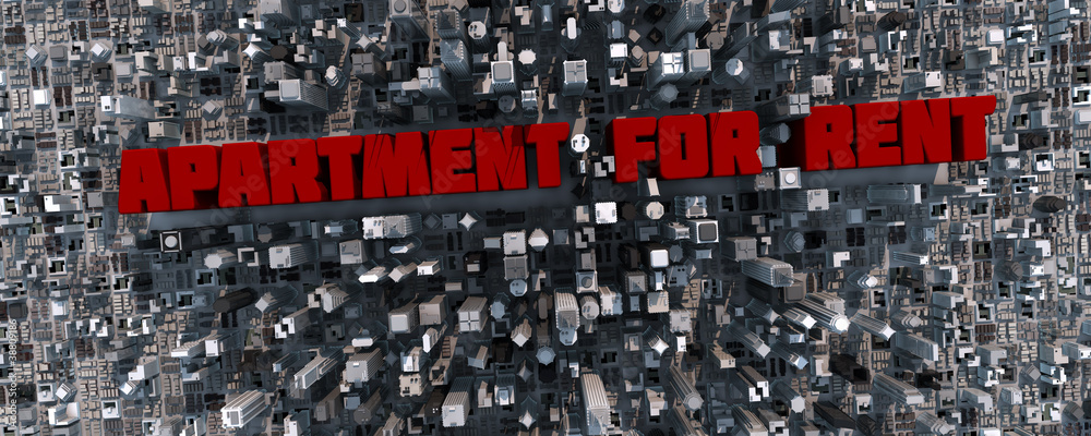 Apartment for rent Stock Illustration | Adobe Stock