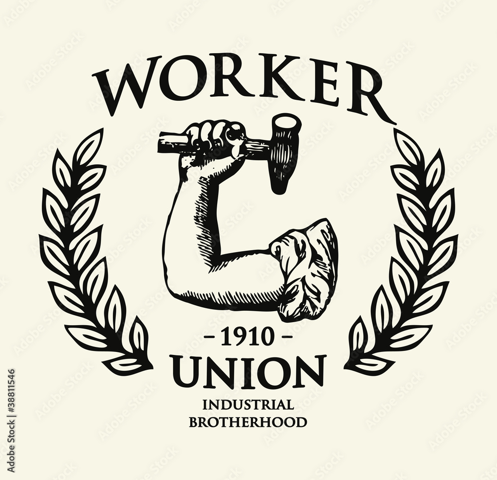 Worker Union Stock Vector | Adobe Stock