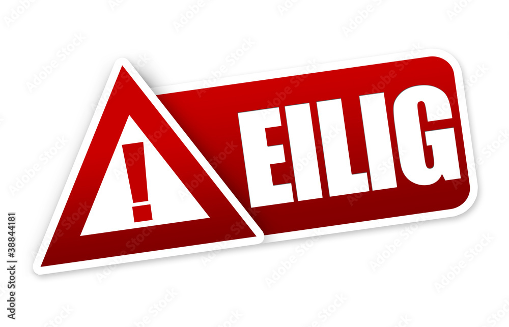 Eilig! Button, Icon Stock-Illustration | Adobe Stock