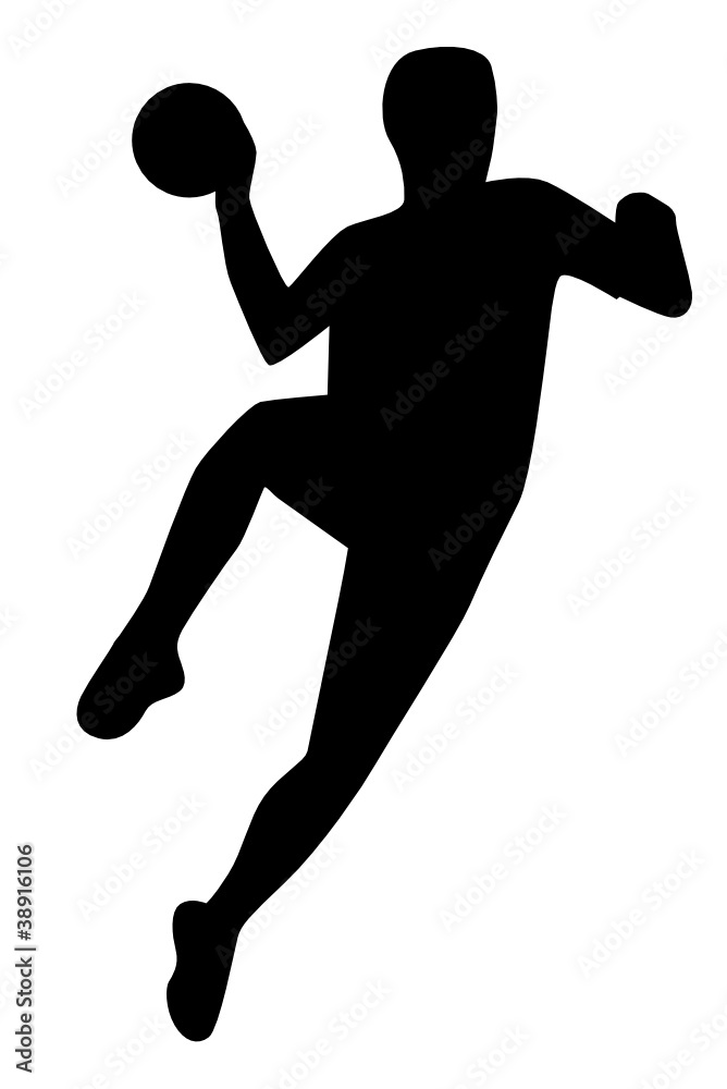 Handball vector de Stock | Adobe Stock