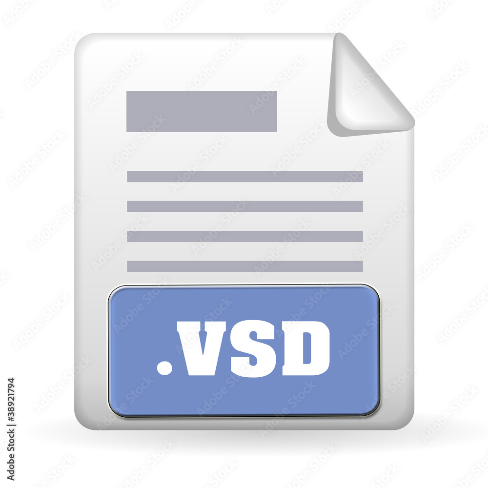 Folder Icon - .VSD Stock Illustration | Adobe Stock