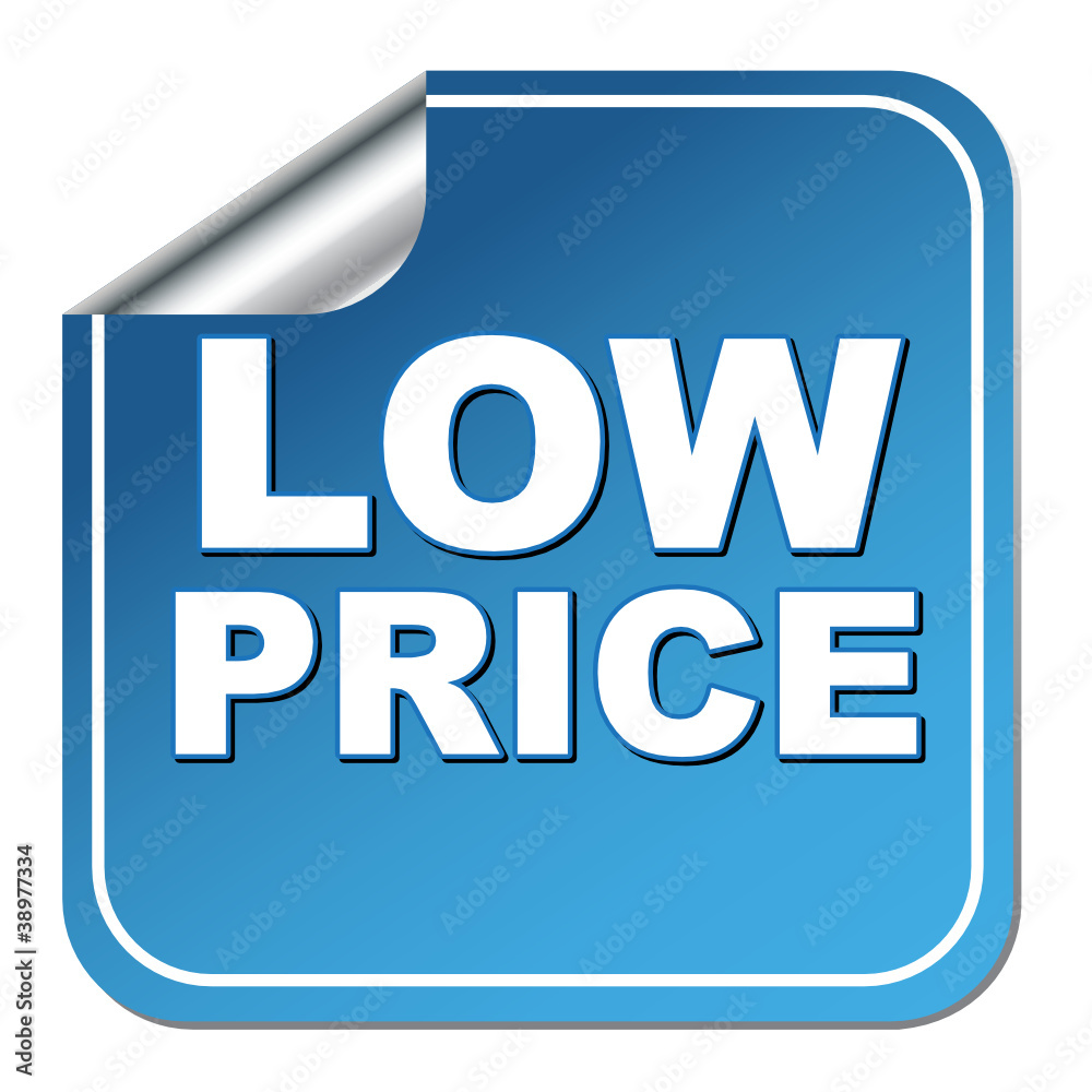 LOW PRICE ICON Stock Vector | Adobe Stock