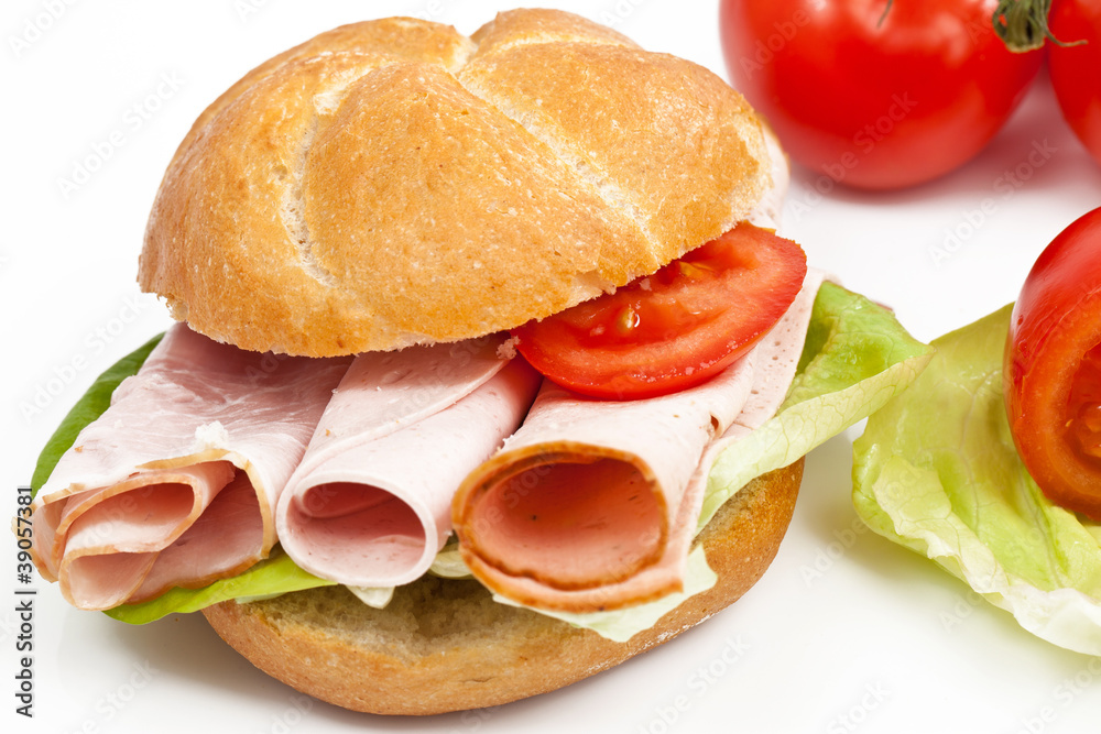 Wurstsemmel Stock-Foto | Adobe Stock