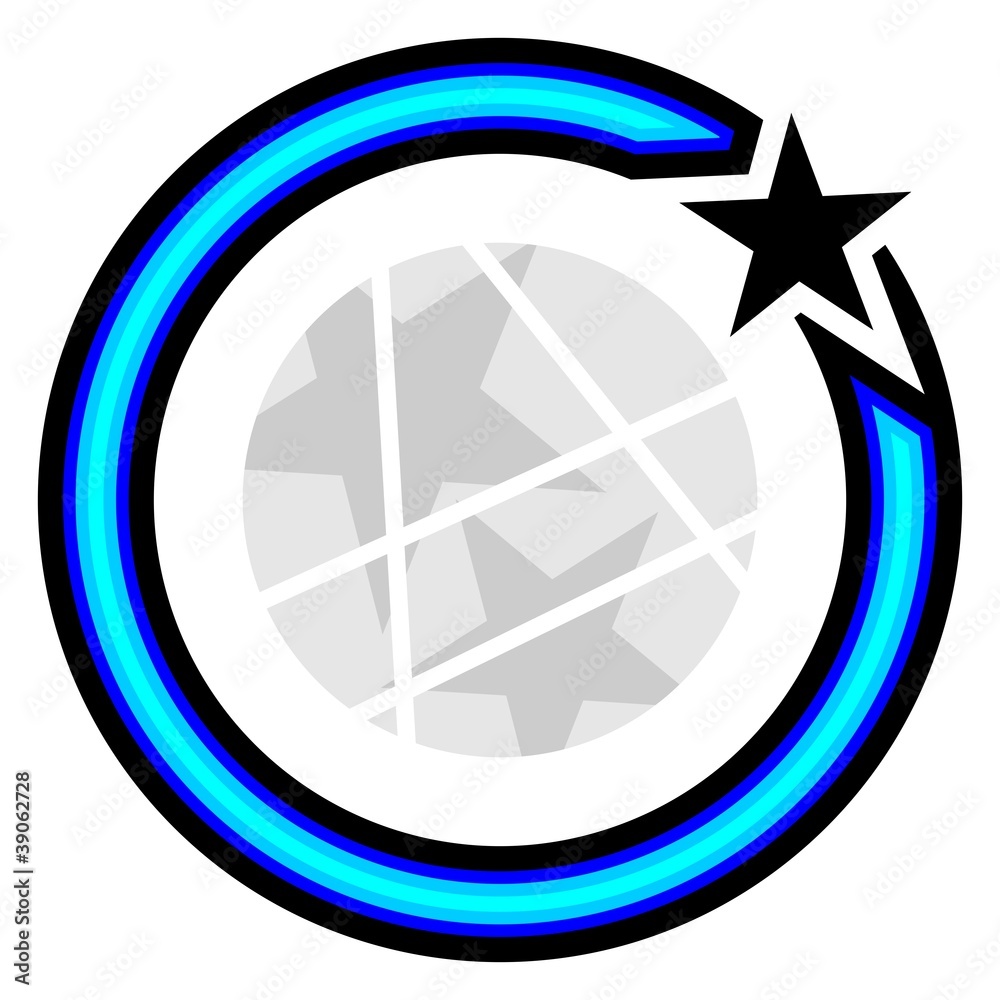 Emblema circular Stock Vector | Adobe Stock