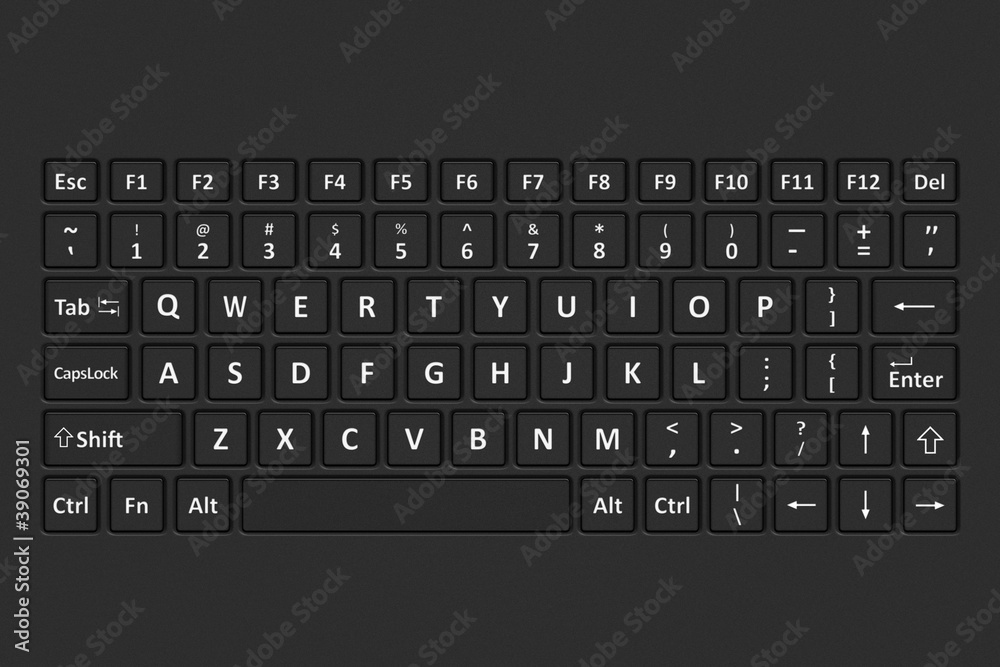 Laptop Keyboard Texture