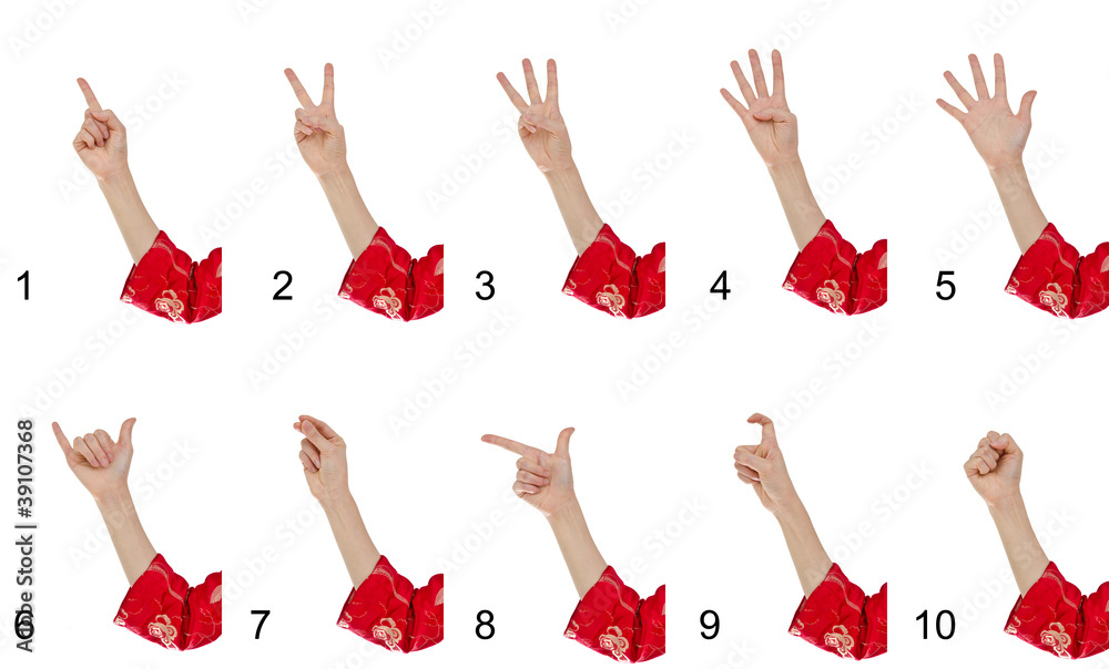 Asian Hand Symbols