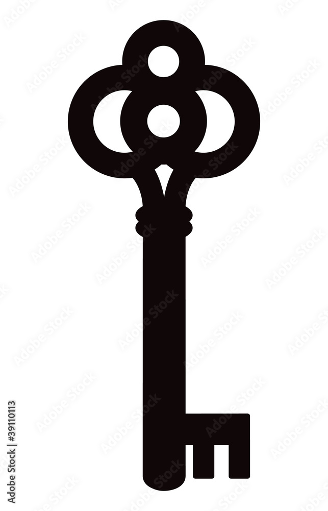 Skeleton Key Vector