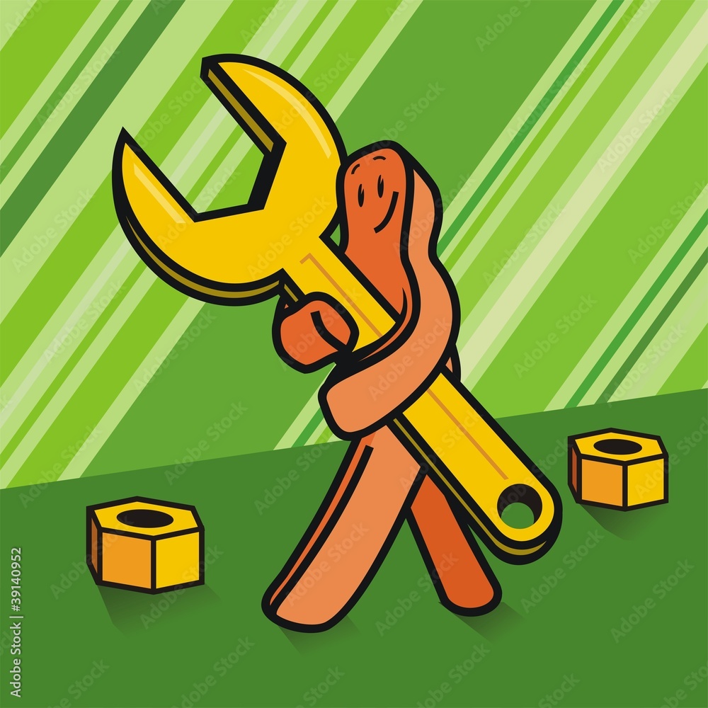 repair1 Stock Vector | Adobe Stock