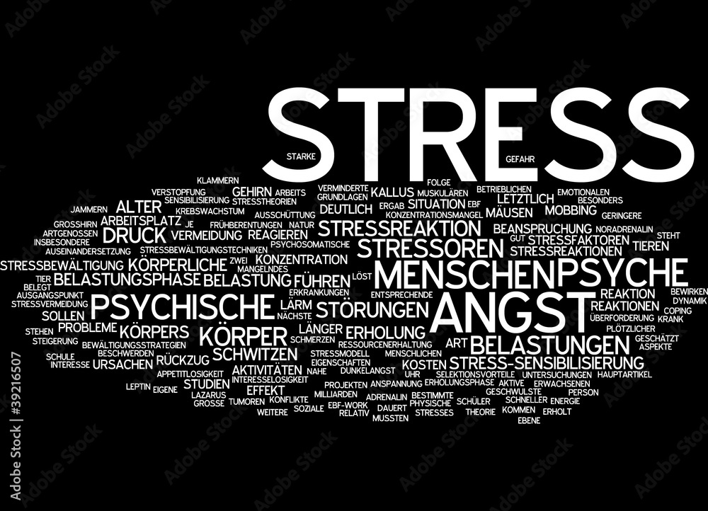 Stress Stock-Illustration | Adobe Stock