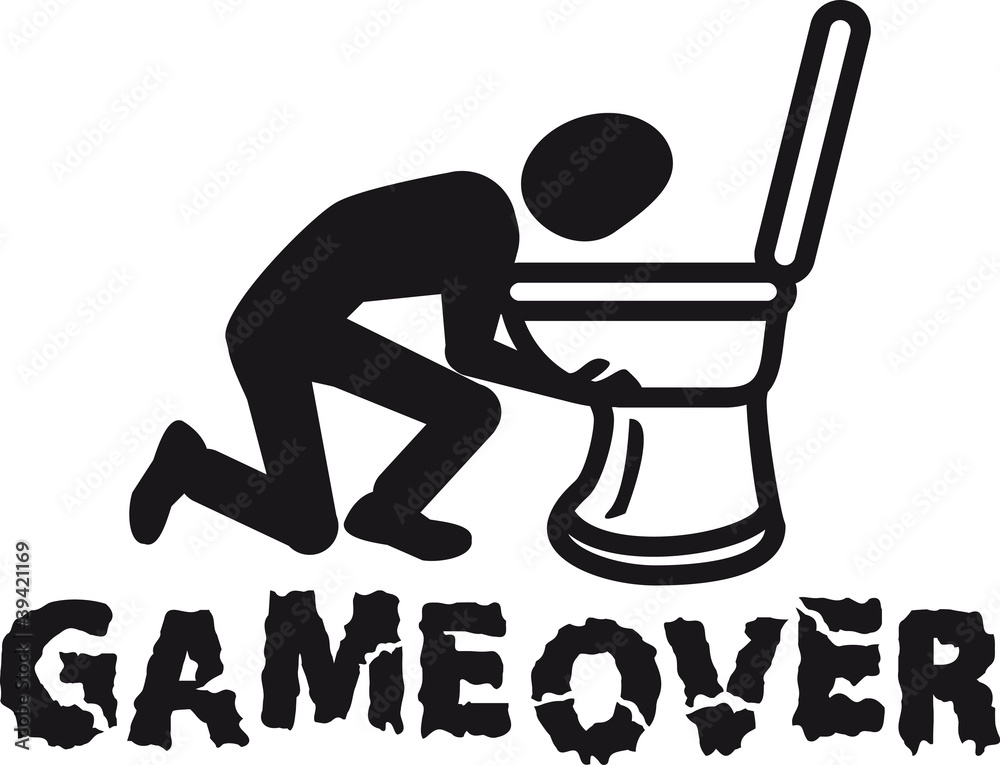 game over Stock-Illustration | Adobe Stock