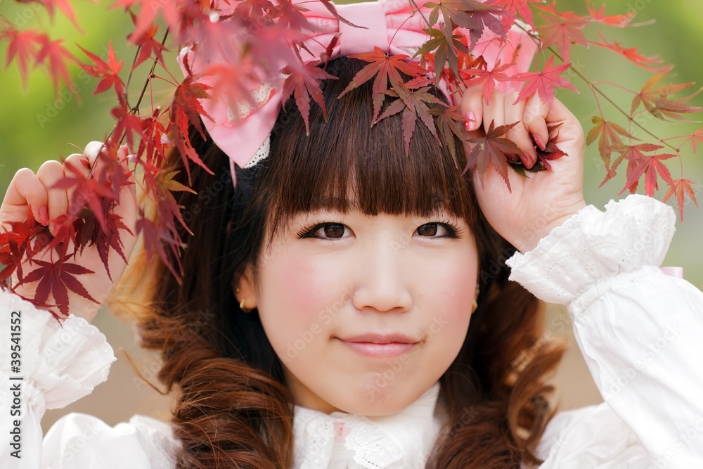 lolita portrait Stock Photo | Adobe Stock