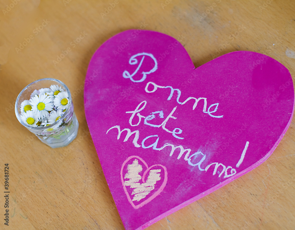 bonne fête maman Stock Photo | Adobe Stock