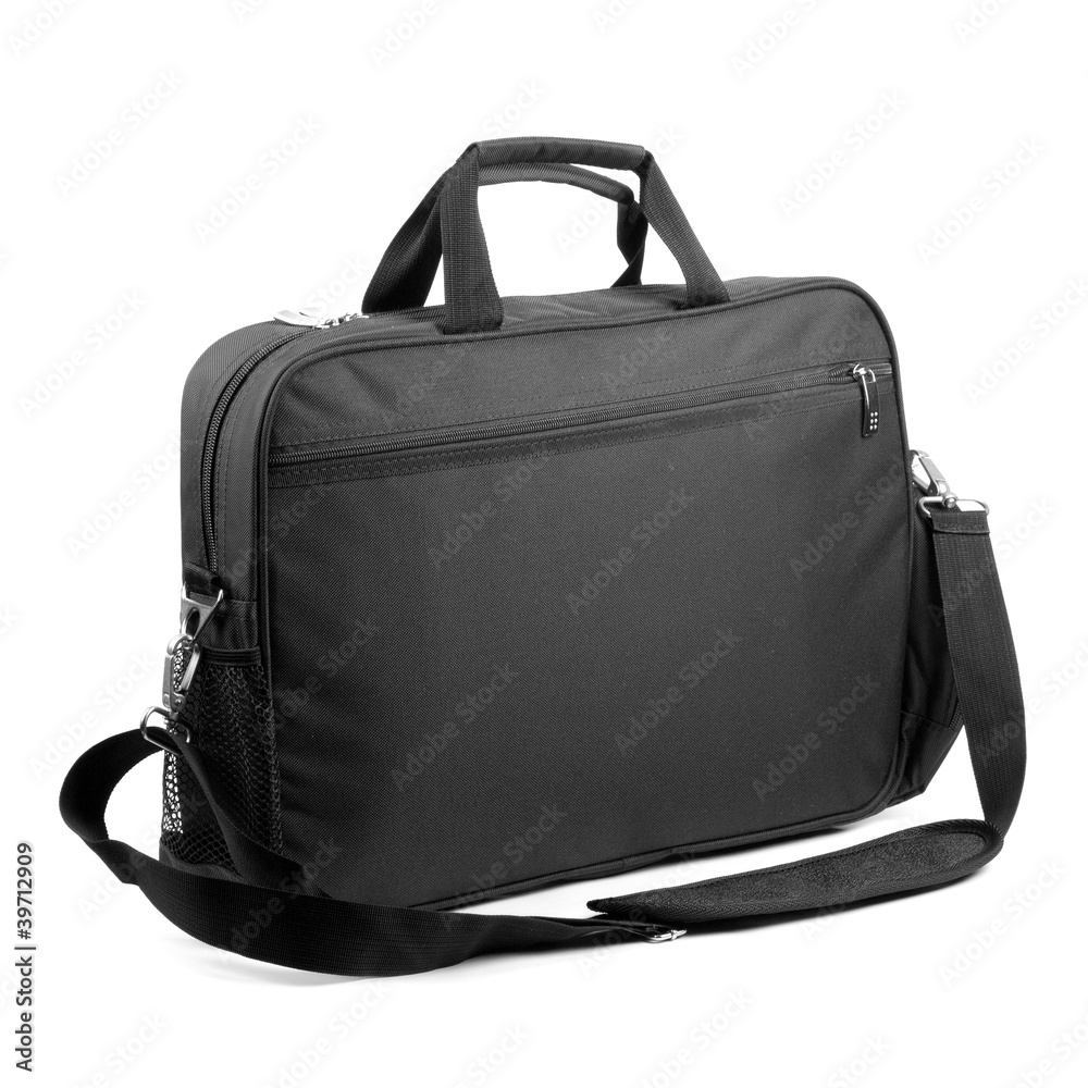Black briefcase Stock Photo | Adobe Stock