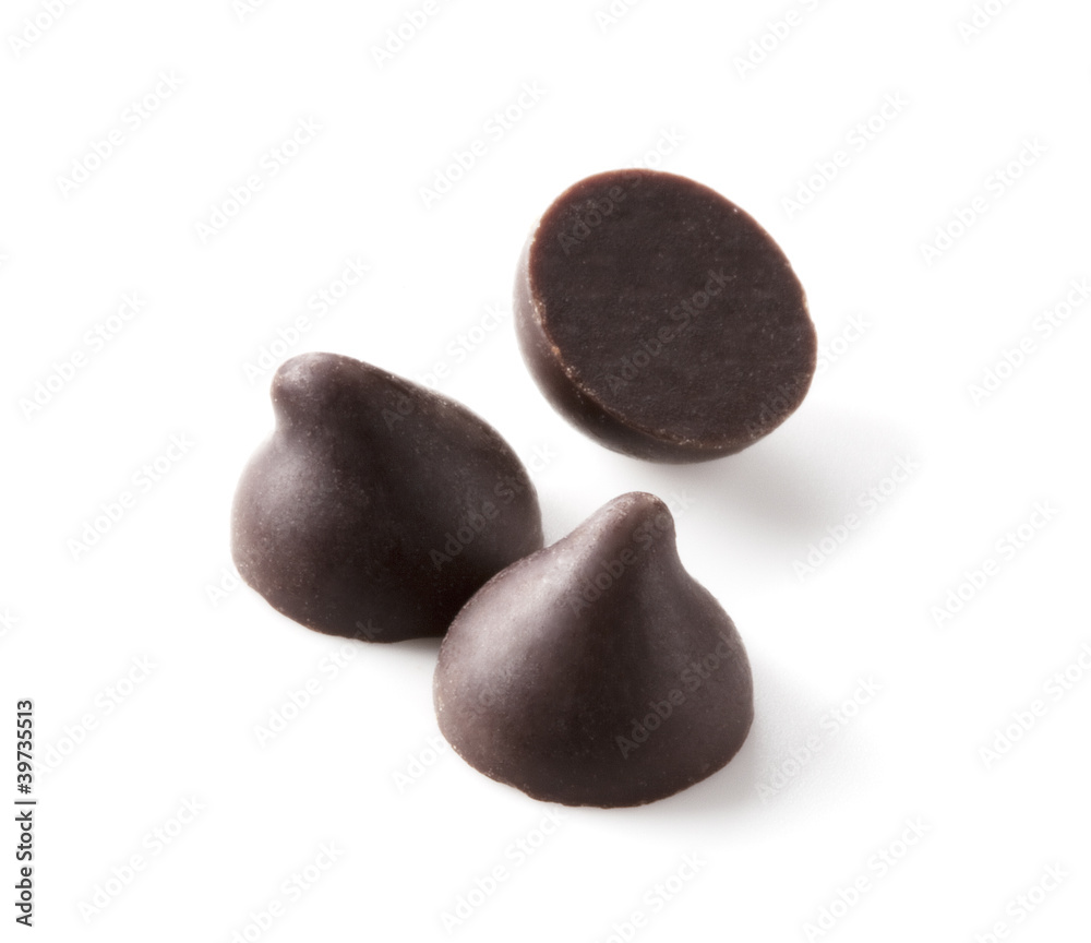 Chocolate chips Stock Photo | Adobe Stock