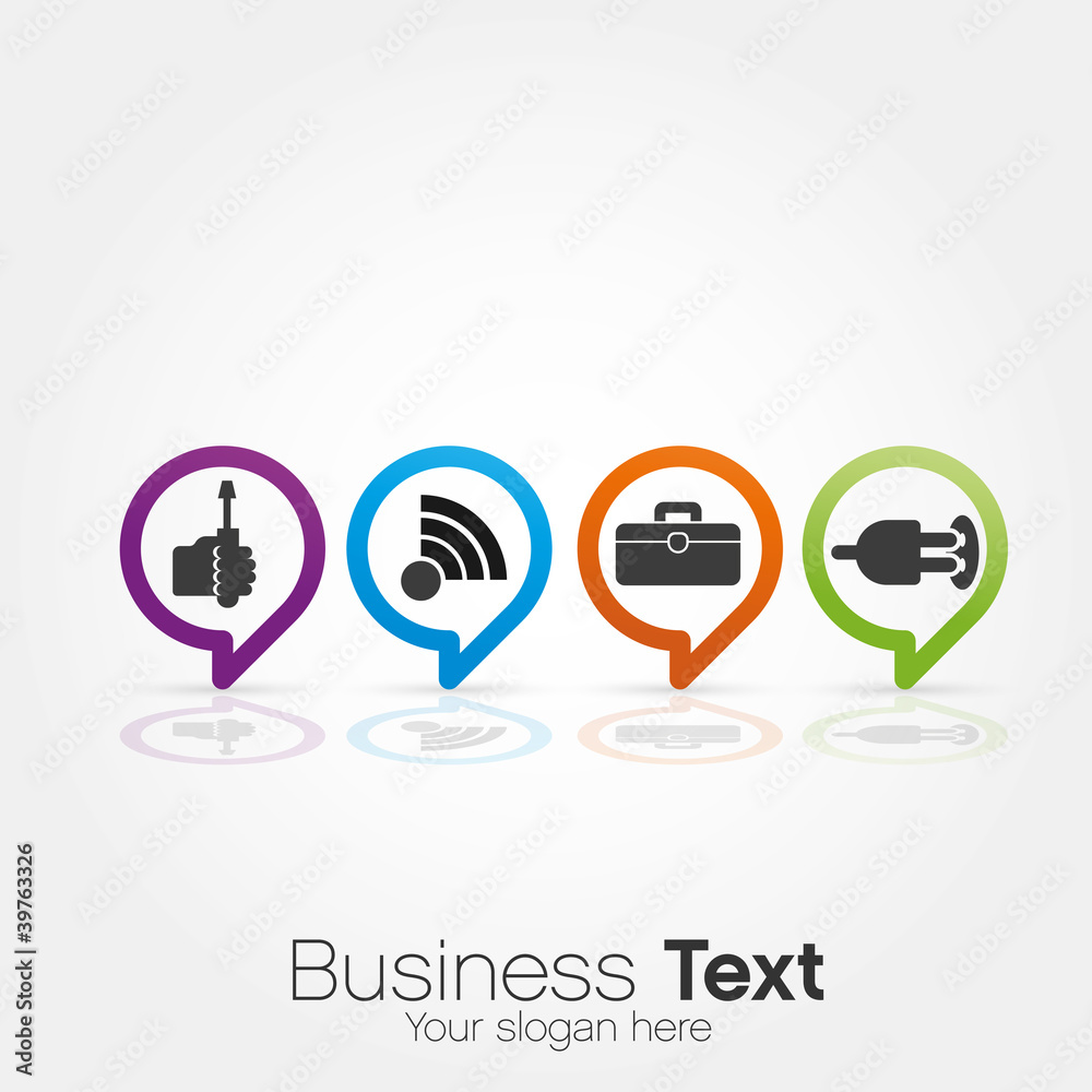 Vecteur Stock logo électricien,installateur | Adobe Stock