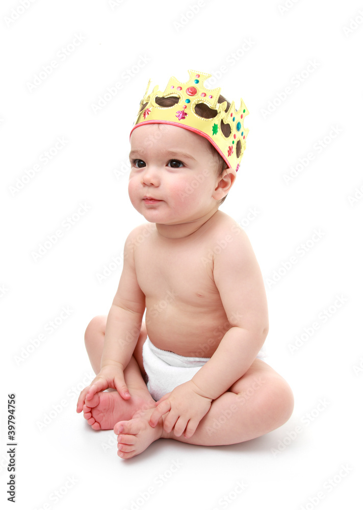 Baby King Stock Photo | Adobe Stock