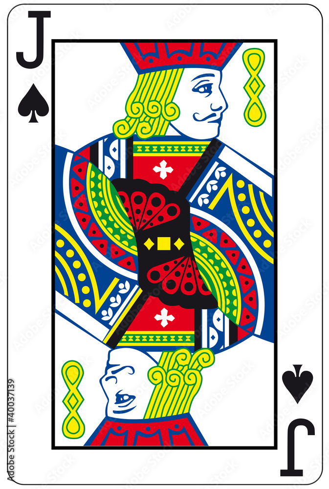 Pik Bube Stock-Illustration | Adobe Stock