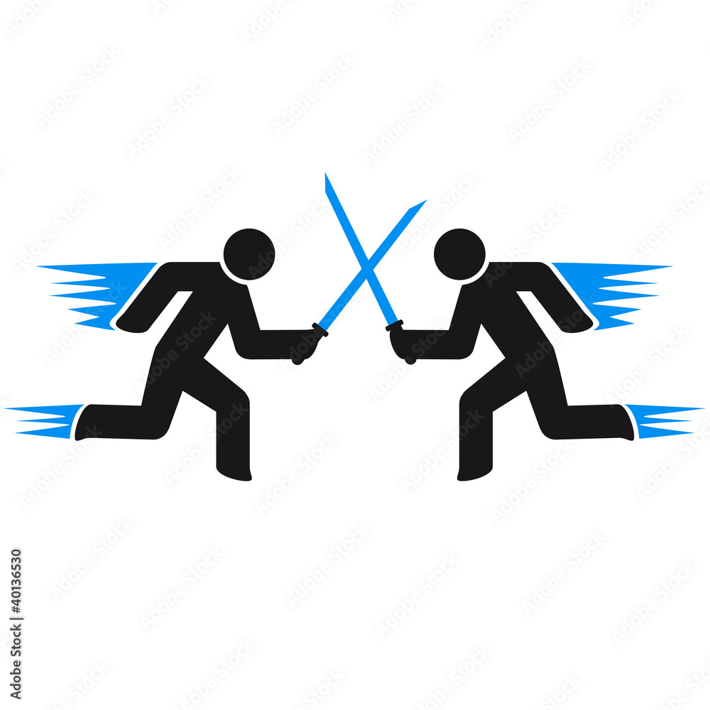 speed_fighters Stock Illustration | Adobe Stock