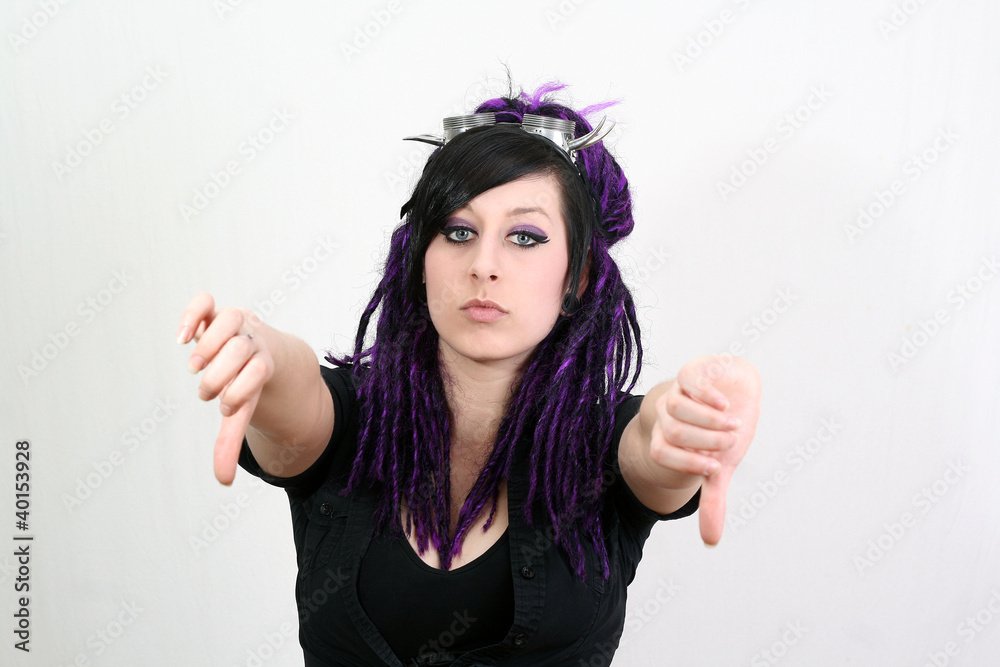 Daumen runter Stock Photo | Adobe Stock