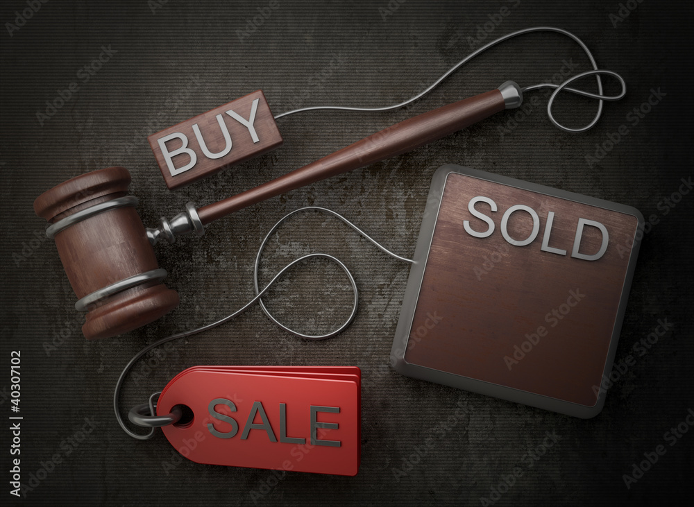 Auction gavel High resolution 3D image Stock Illustration | Adobe Stock