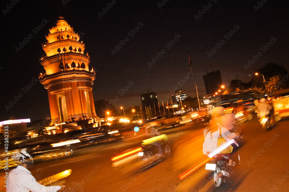 Phnom Penh City Stock Photo | Adobe Stock