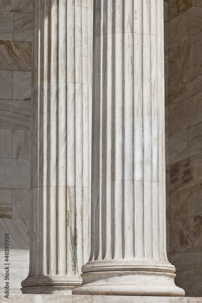 Stone column ancient classic pillars architecture detail Stock Photo ...