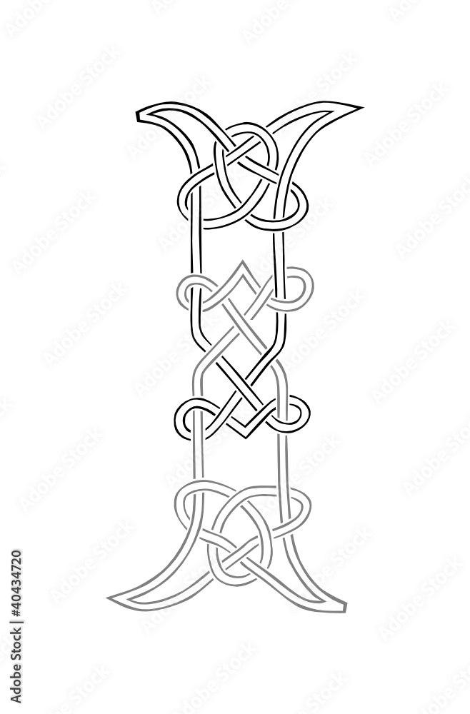 Celtic Knot Alphabet