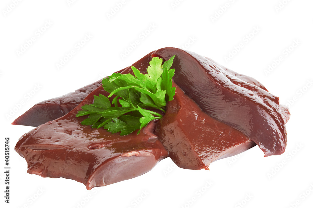 Fresh liver Stock Photo | Adobe Stock