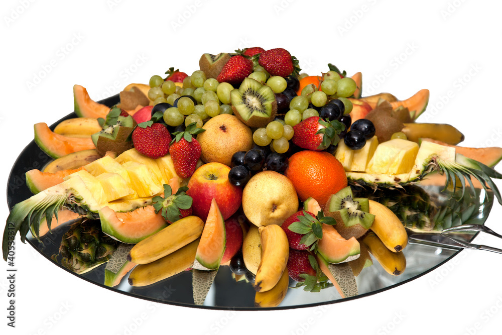 Obstteller Stock-Foto | Adobe Stock