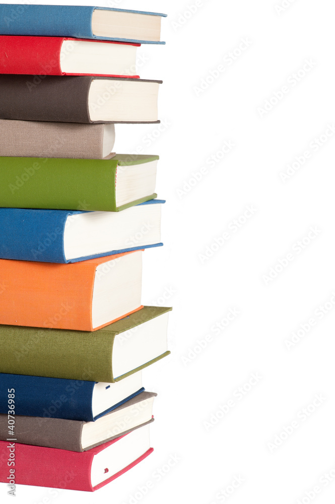 bücherstapel Stock-Foto | Adobe Stock