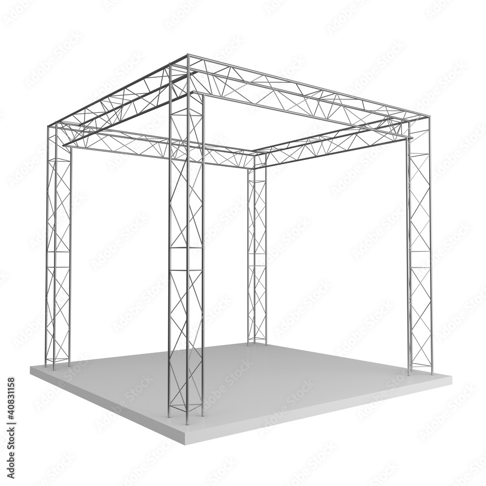metal trusses Stock Illustration | Adobe Stock