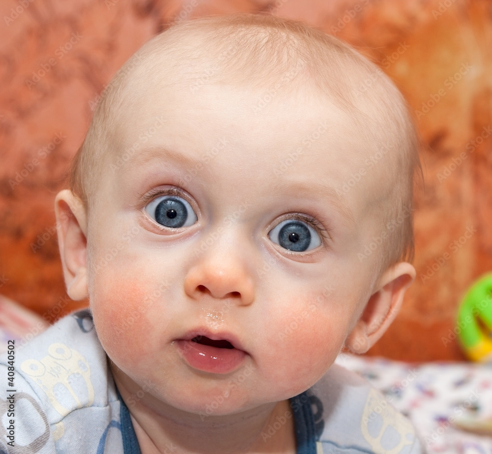 Surprised Baby Face