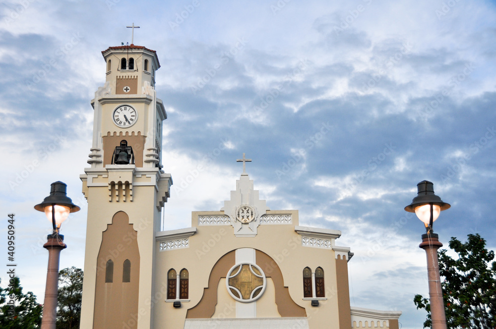 Church Our Lady of the Rosary, Yauco (Puerto Rico) Stock Photo | Adobe ...